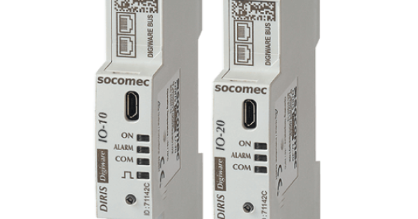 Modules entrées/sorties numériques et analogiques | Socomec